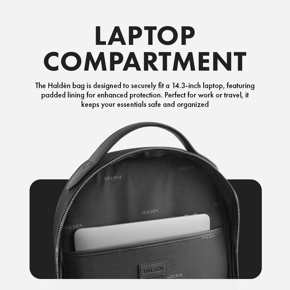 Barron Black Backpack