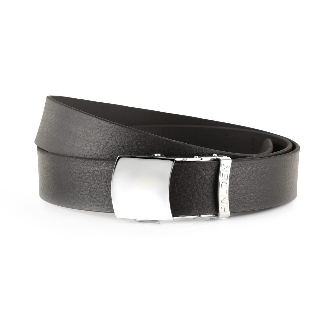 Grain black with vintage buckle